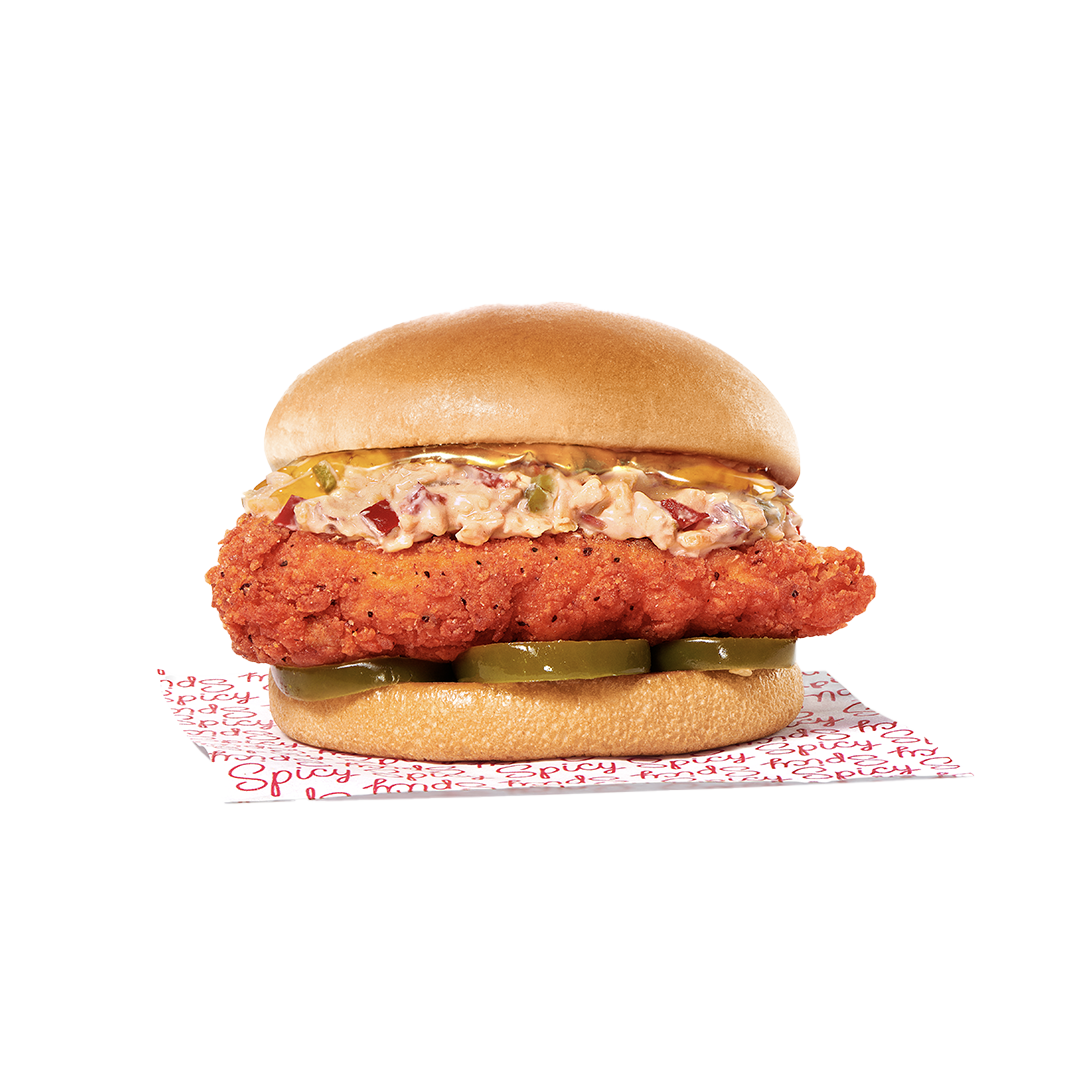 Honey Pepper Pimento Sandwich w/ Spicy Filet Nutrition and Description ...